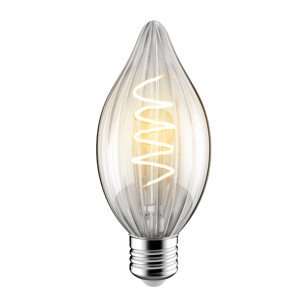 Crompton 21808 LED Decorative Solis C64 Clear 3.5W 1800K ES-E27 — Easy ...