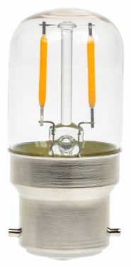Pygmy 2w LED Filament Light Bulb - 2200k - Bayonet Cap — Easy Light Bulbs