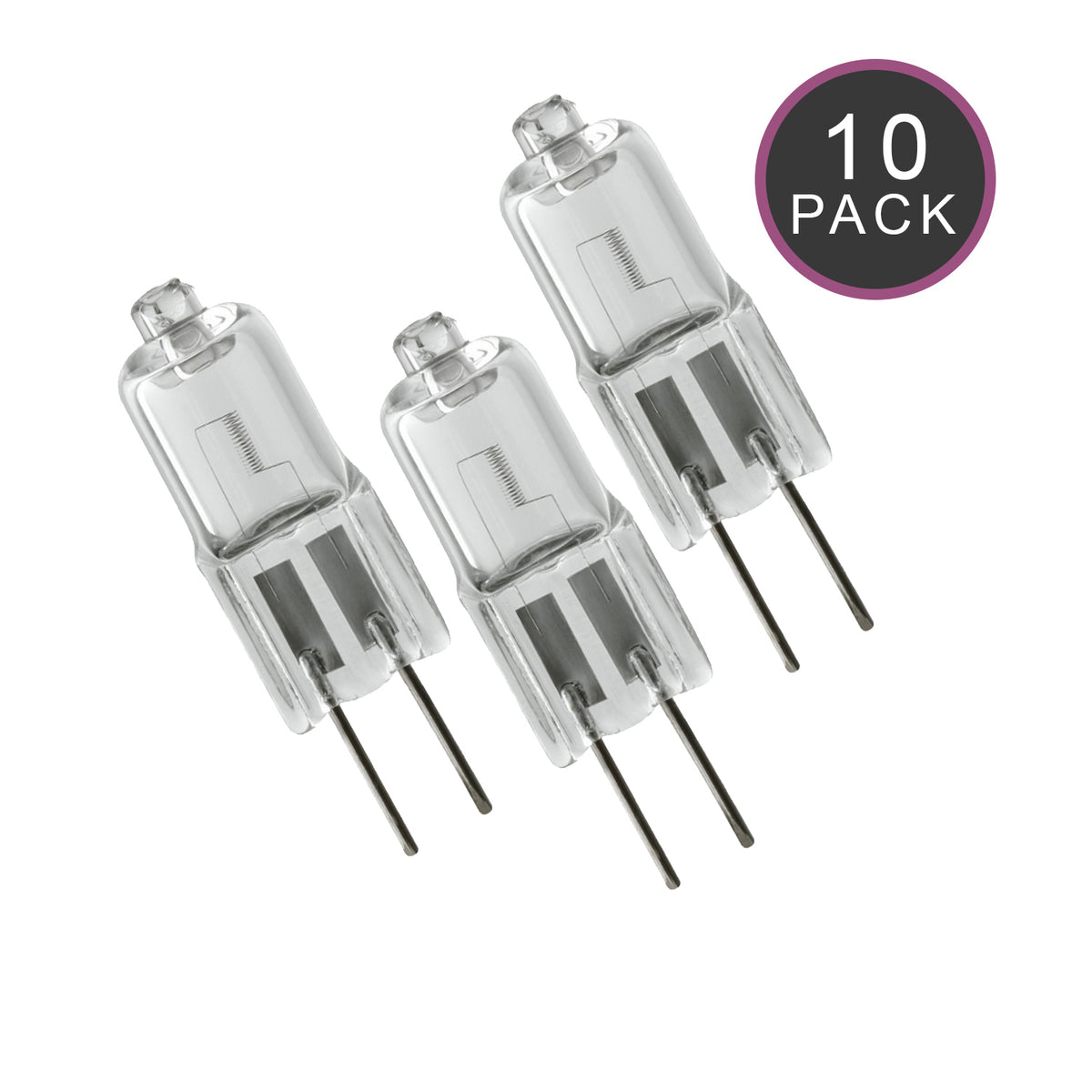 Pack of 10 - Halogen Capsule 20w 24v G4 Casell Lighting Light Bulb ...