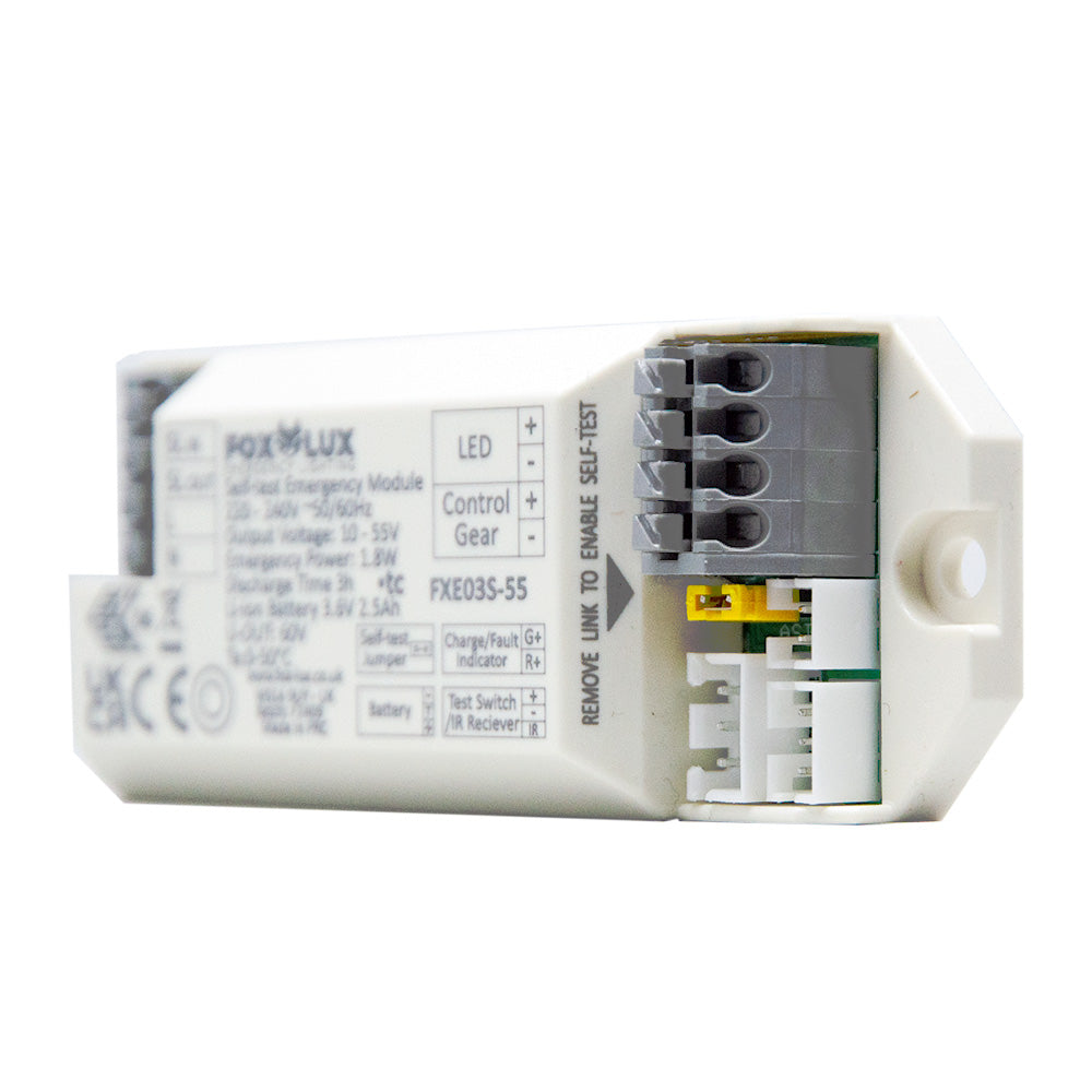 FoxLux FXE03S‐55 SELF‐TEST LED EMERGENCY CONVERSION KIT — Easy Light Bulbs