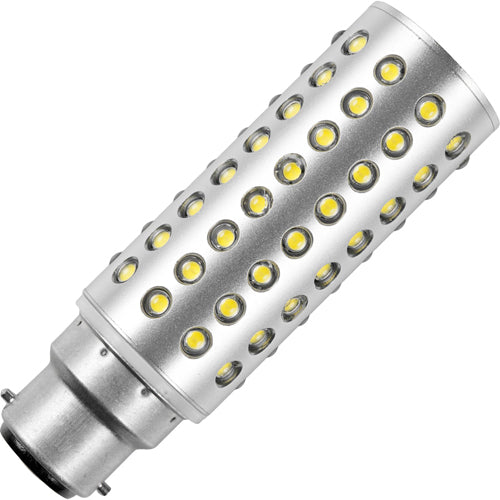 Schiefer Navigation LED Ba22d T32x110mm 240V 20mA 550Lm 5W 6500K 30000 ...