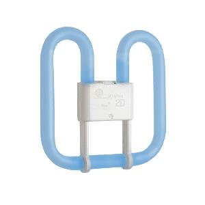 Anti Drug 16w 2D 2 Pin Blue Fluorescent Tube — Easy Light Bulbs