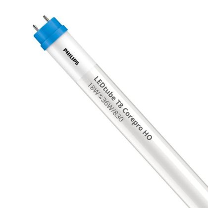 Philips CorePro LEDtube 1200mm HO 18W 830 T8 - LED Tube T8 CorePro (HF ...