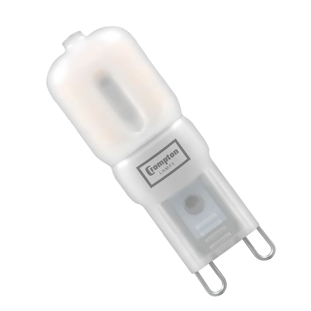Crompton 240v 2.5w LED G9 Warm White 2700K 210lm - 3415 — Easy Light Bulbs