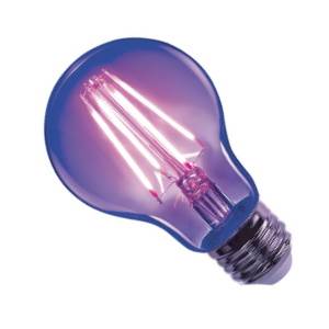 240v 3.5w E27 Filament LED A60 Blacklight Blue 400nm - 0086302 — Easy ...