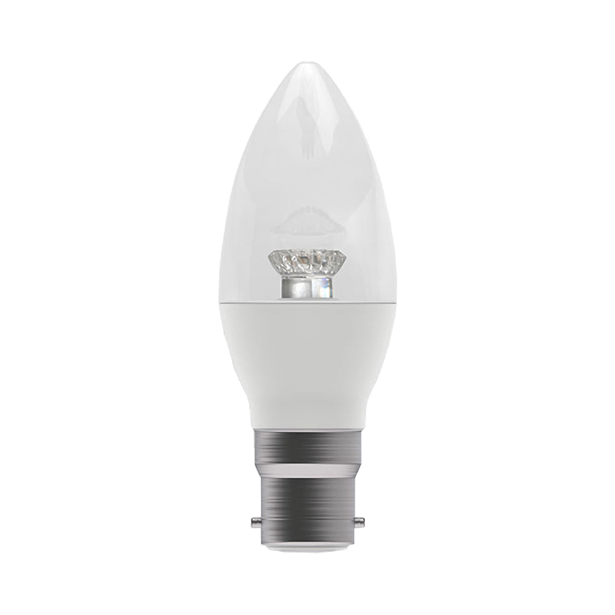 Bell 05700 Non-Dimmable 4W LED BC Bayonet Cap B22 Candle Warm 2700K 25 ...