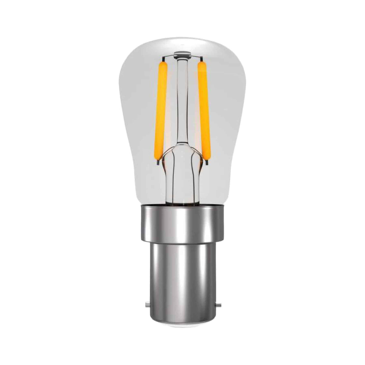 Bell 60222 Dimmable 2W LED SBC Small Bayonet Cap B15 Pygmy Very Warm 2 ...