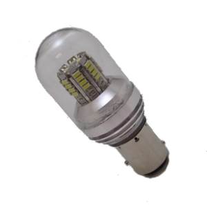 LED Navigation Bulb 10-30v 3w Bay15d Base 6000 Kelvin 30000 Hours Life ...