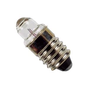 Miniature light bulbs 2.2v .25a E10 10X28mm Lens Ended Torch Bulb ...
