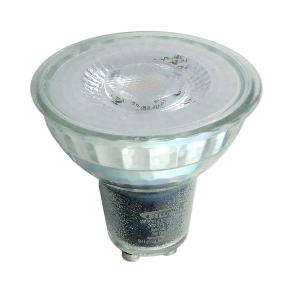 Bell 05970 Dimmable 5W LED GU10/Twist Lock GU10 Warm 2700K 350lm Silve ...