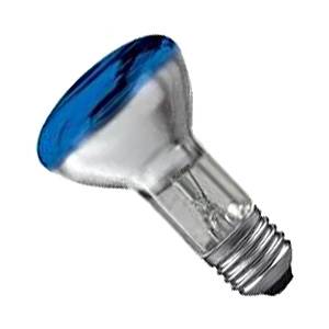 R95 Lamp 240v 100w E27/ES Blue Front — Easy Light Bulbs